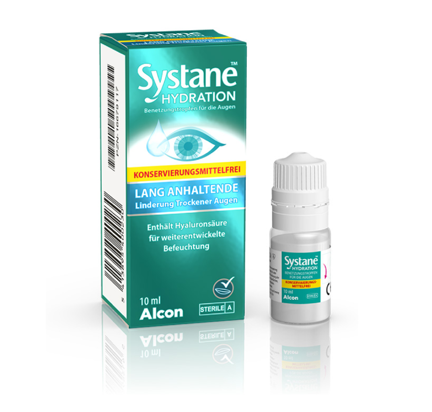 Systane® HYDRATION OHNE KONSERVIERUNGSMITTEL | MyAlcon | Österreich