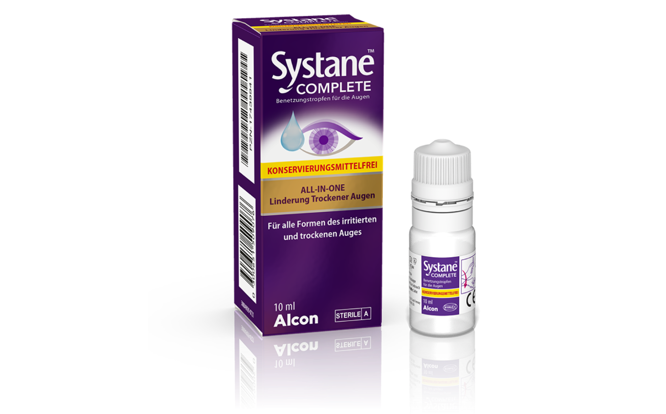 Systane® Complete PF Technologie und Patientenvorteile | Alcon DE