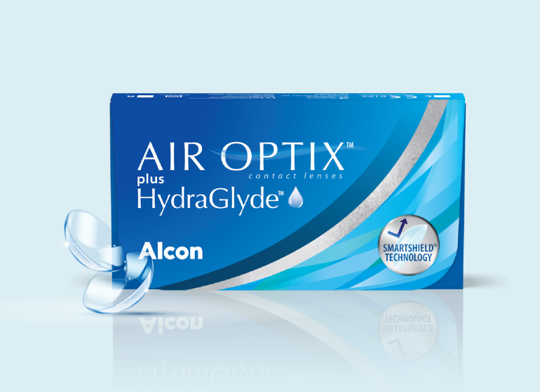 AIR OPTIX™ Plus HydraGlyde™ Contact Lenses | AIR OPTIX™ India
