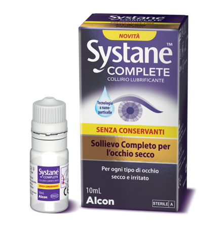 Systane™ COMPLETE SENZA CONSERVANTI | MyAlcon | Italia