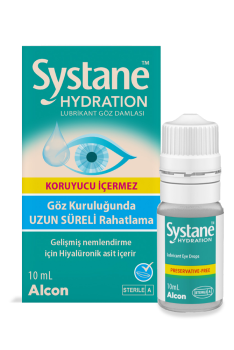 Systane™ HYDRATION PRESERVANSIZ YENİ FORMÜL | Alcon | Türkiye